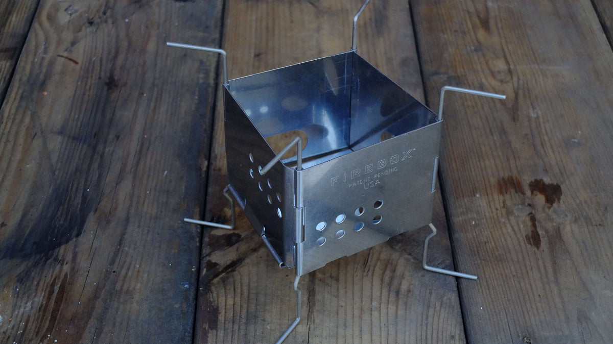 Firebox Nano Stove Firebox Nano Stove Stainless Steel/Titanium ...